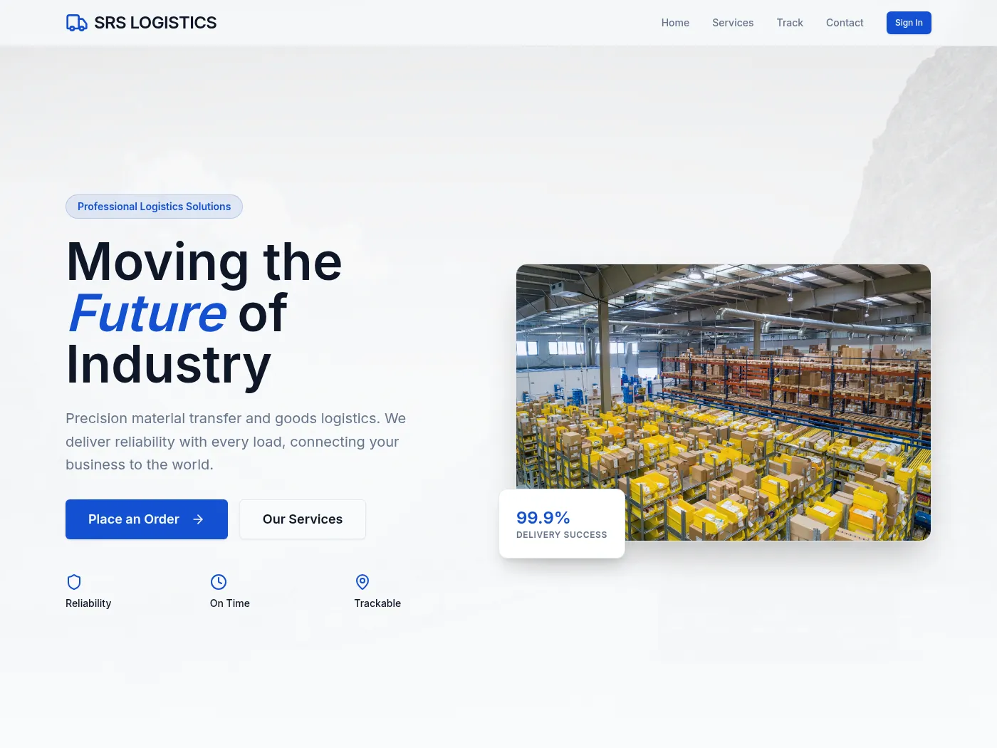 SRS Logistics Portal