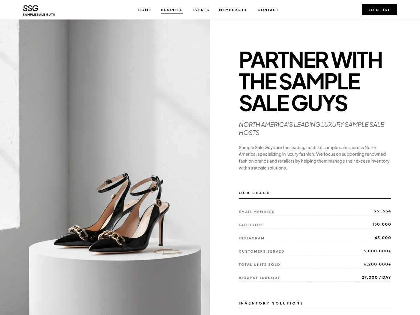 Sample Sale Guys Redesign