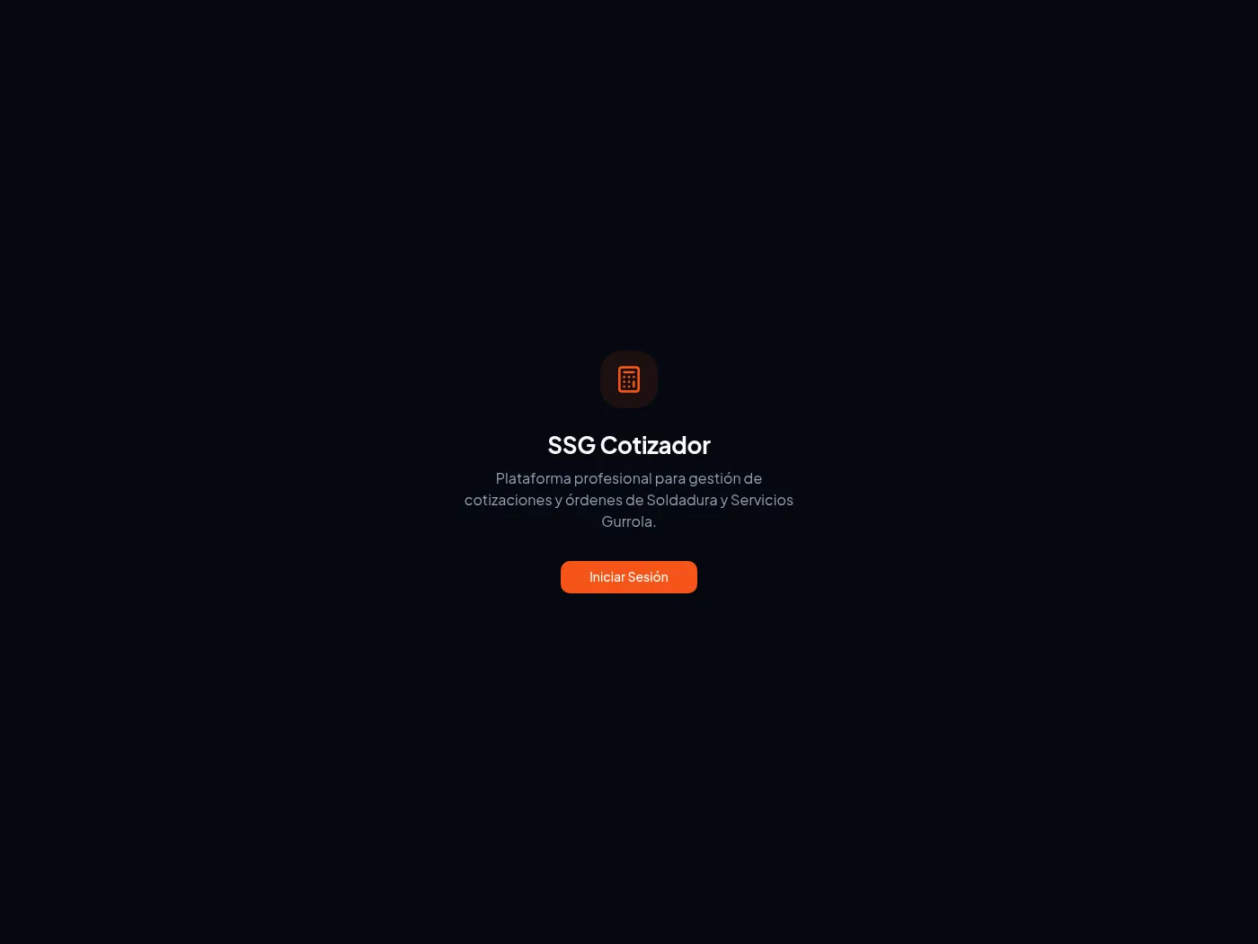 SSG Cotizador Web