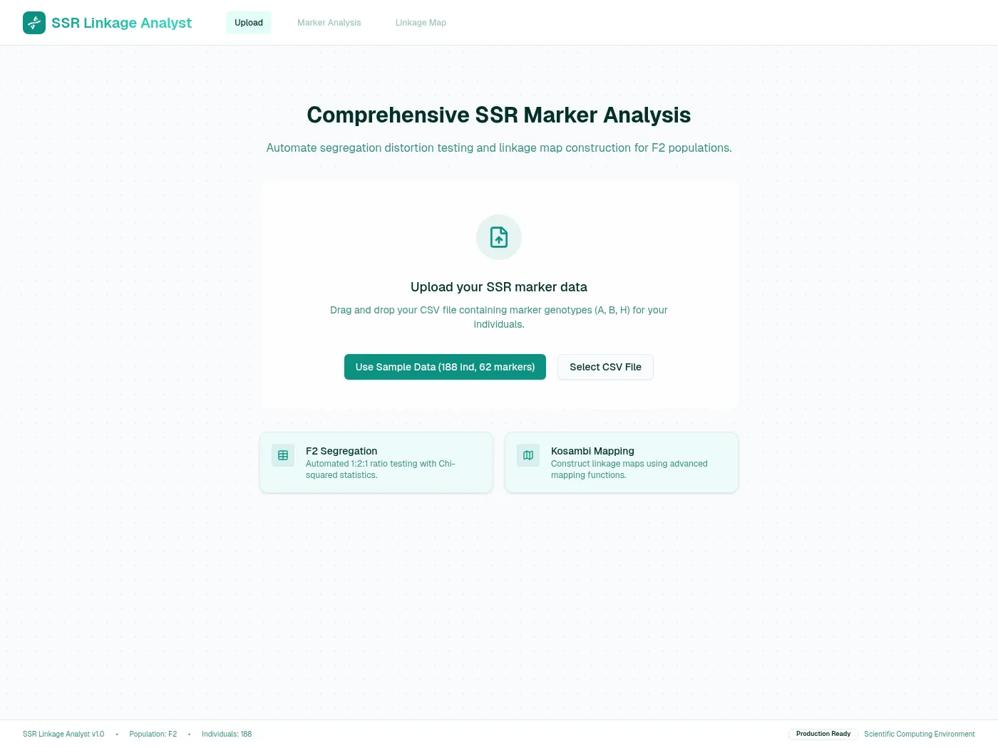 SSR Linkage Analyst
