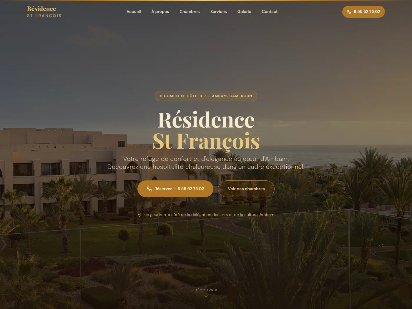 St François Residence Web