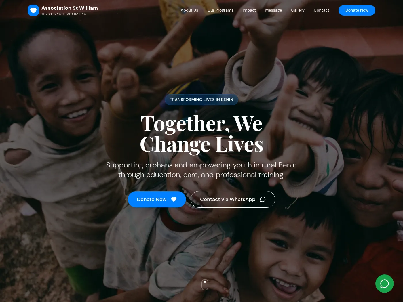 St William NGO Website