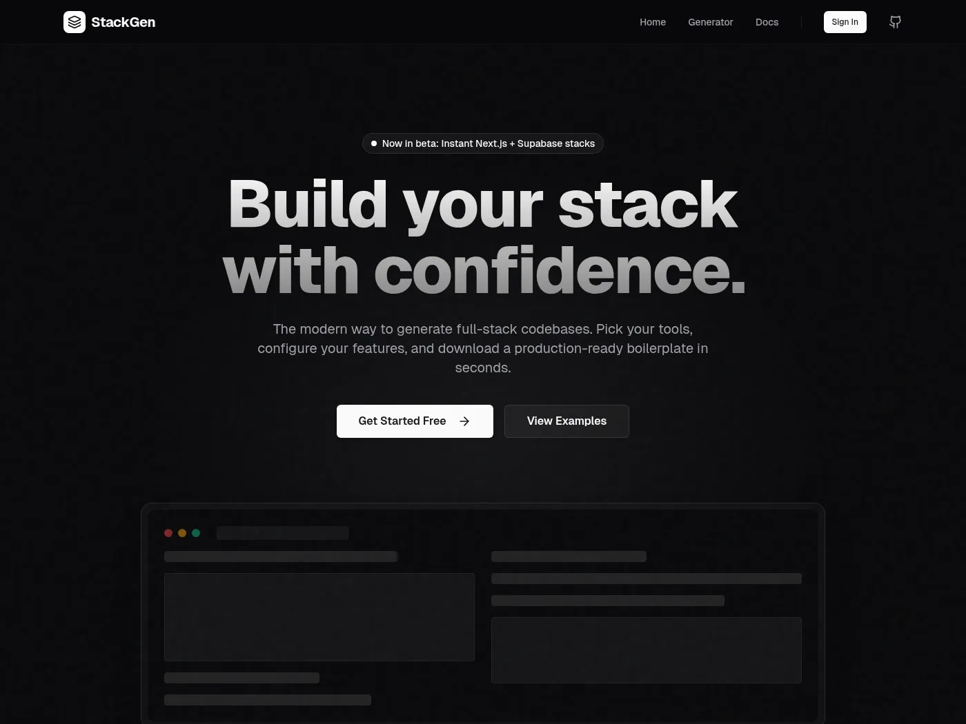 StackGen Clone