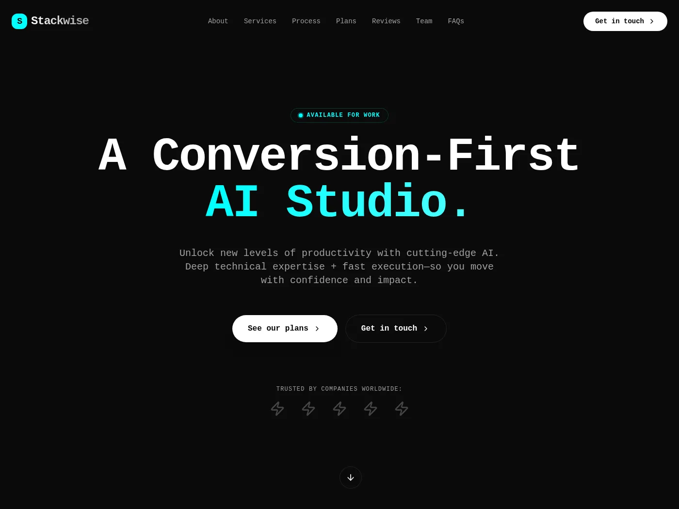 Stackwise AI Site