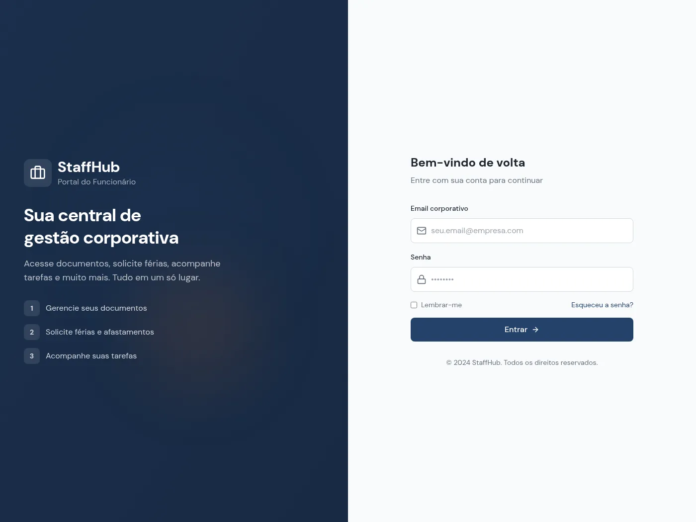 StaffHub Portal