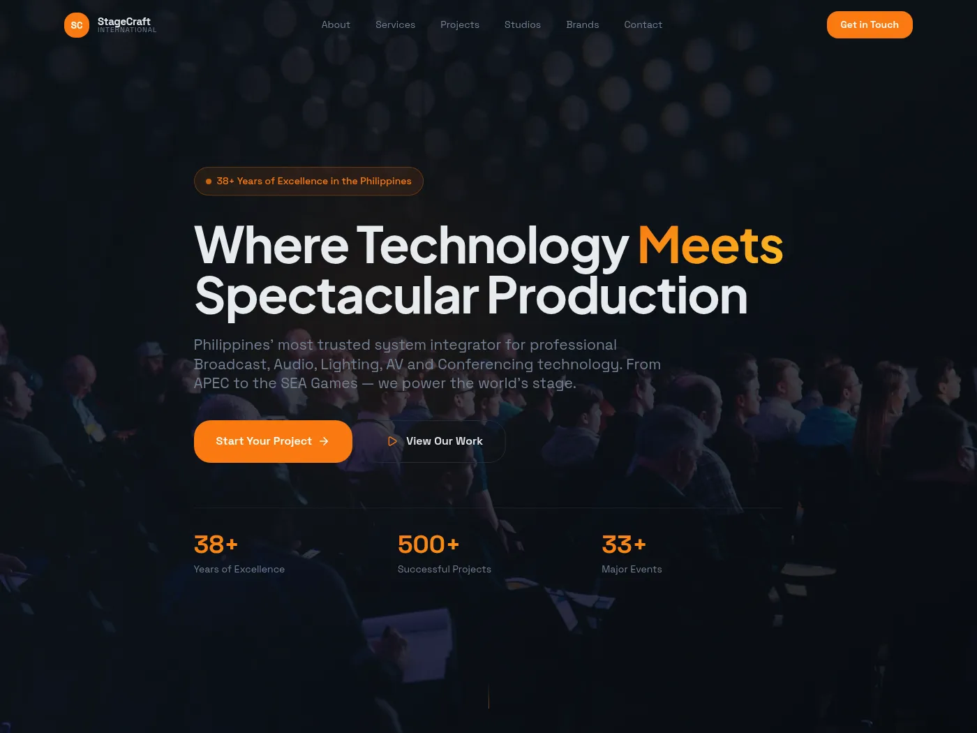 StageCraft NextGen Site