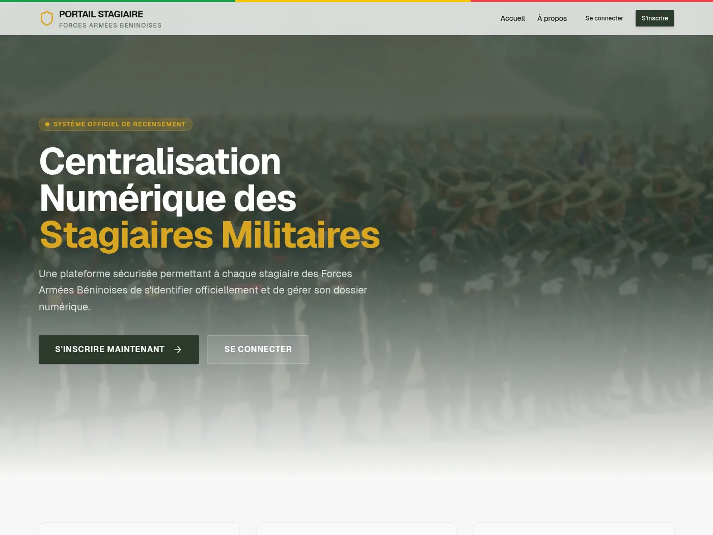 Stagiaire Bénin Portal