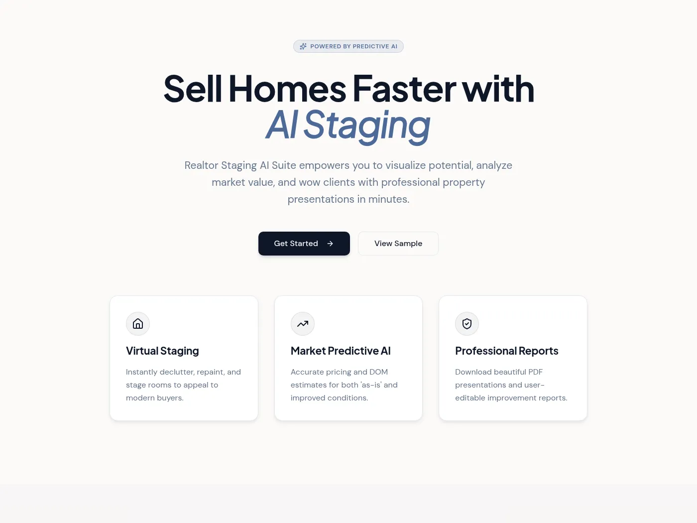Realtor Staging AI Suite