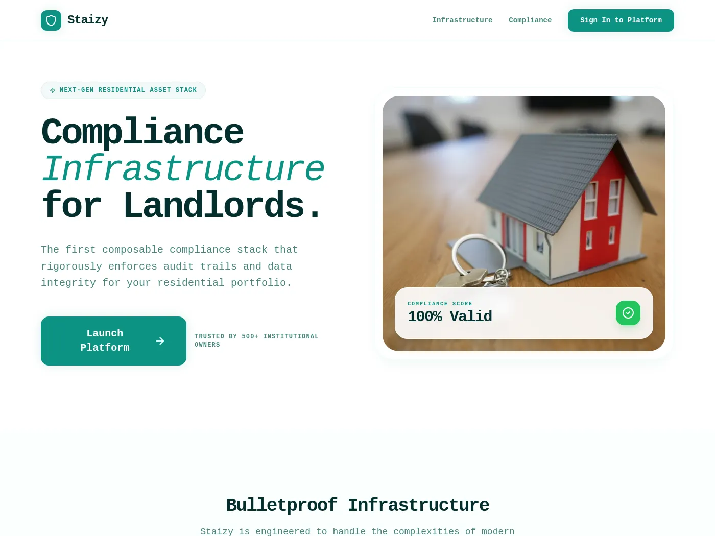 Staizy Compliance Platform
