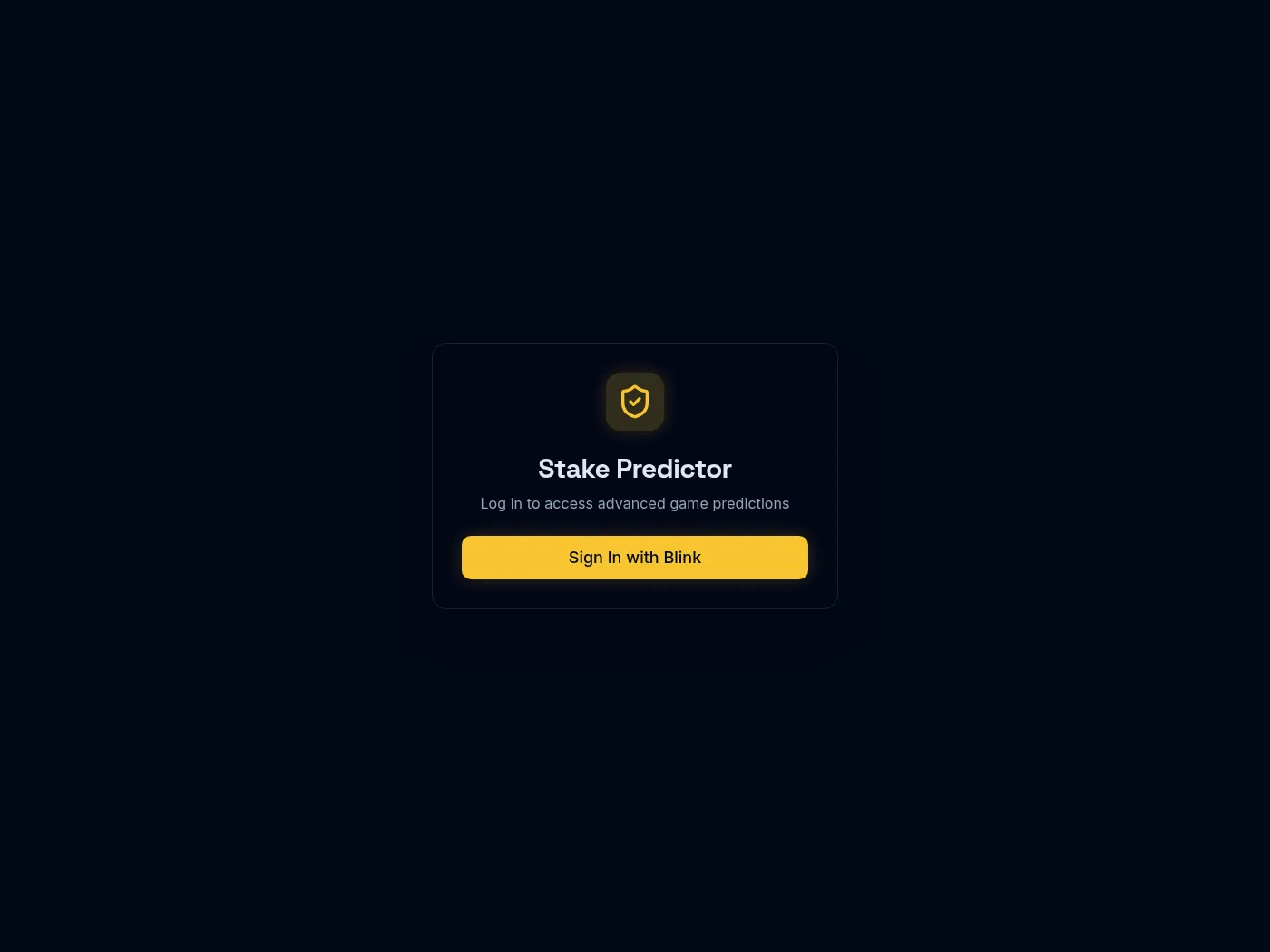 Stake Win Predictor