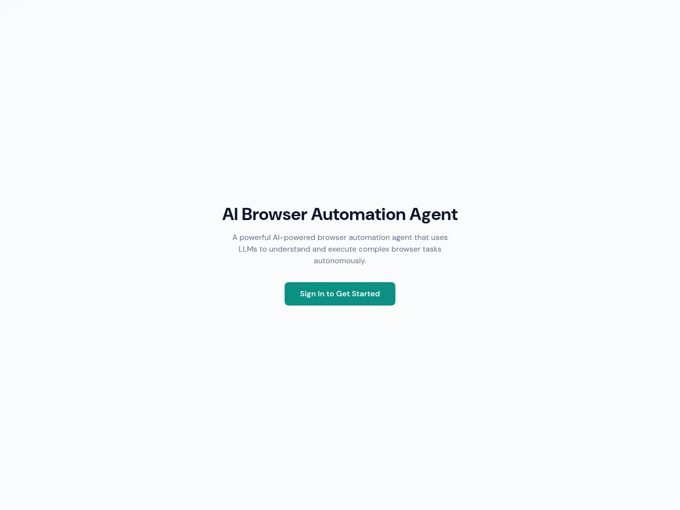 Standard AI Agent