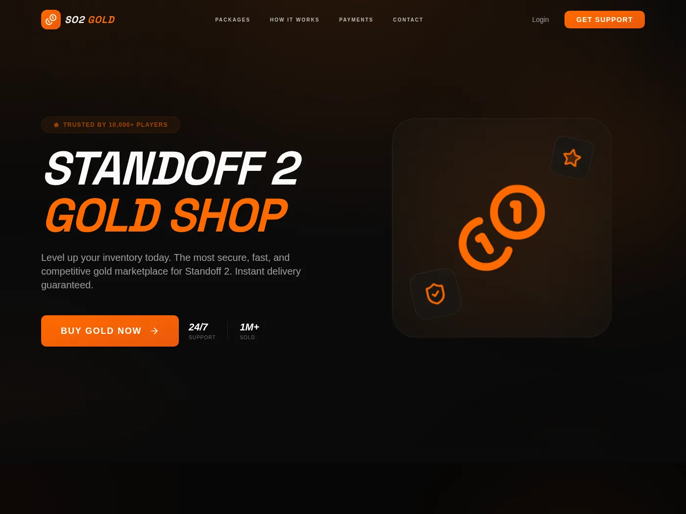 Standoff 2 Gold Shop