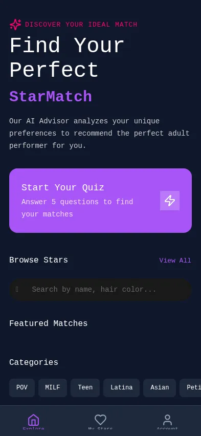 StarMatch AI Advisor
