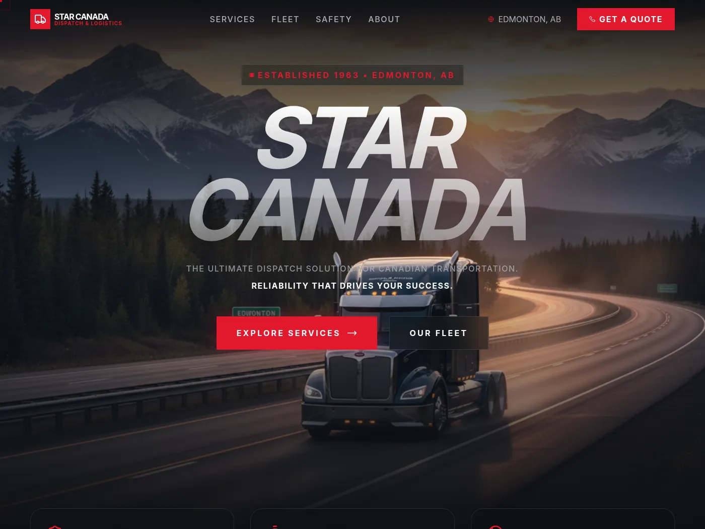 Star Canada Truck Animation