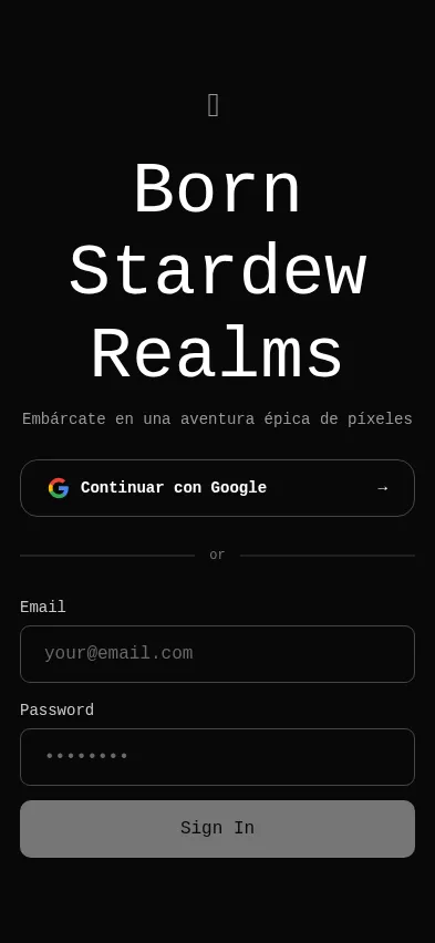 Born Stardew Realms