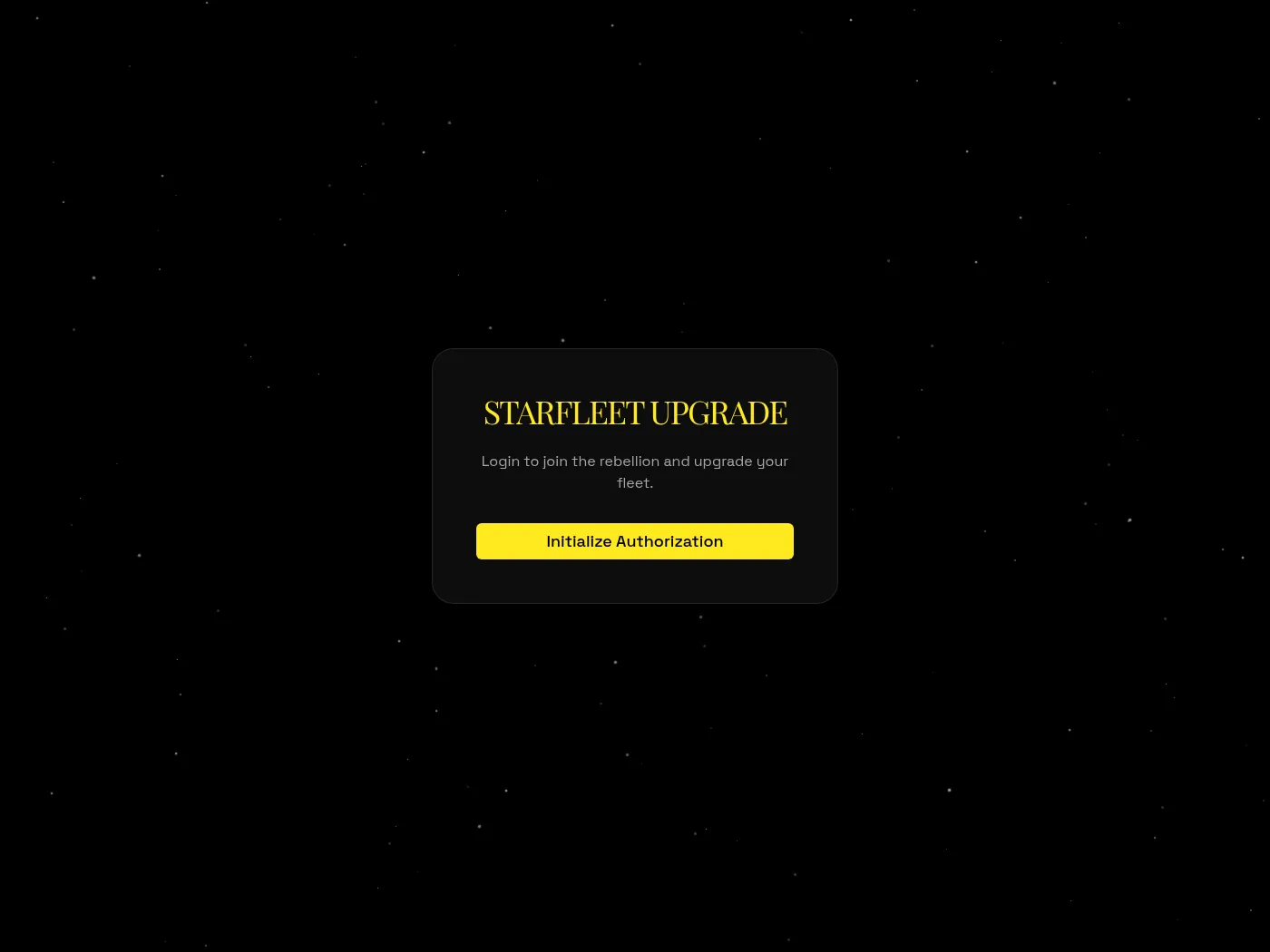 Starfleet Upgrade Tool