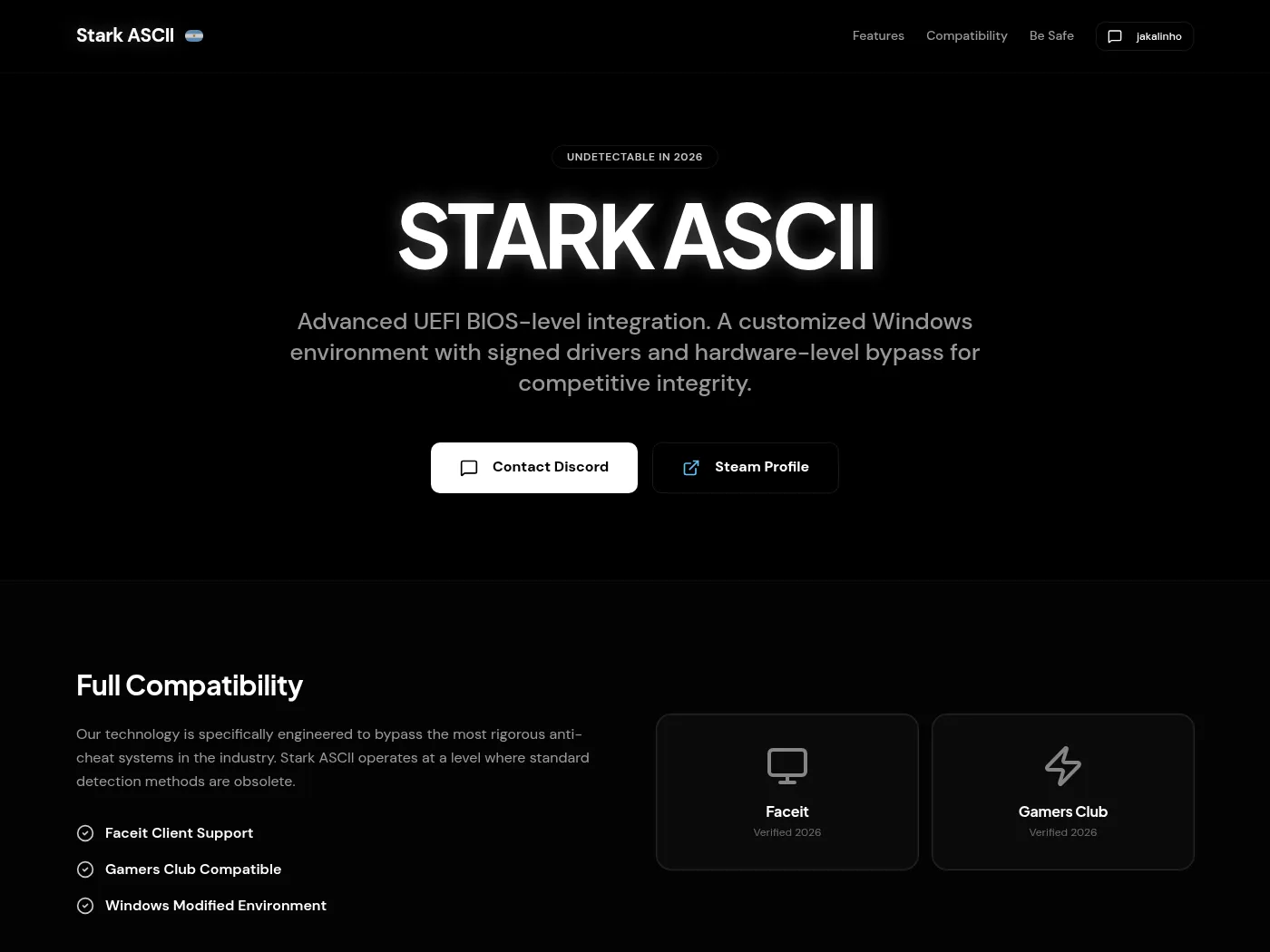Stark ASCII Portal