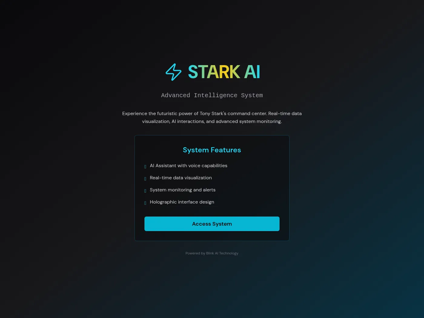 StarkAI Command Center
