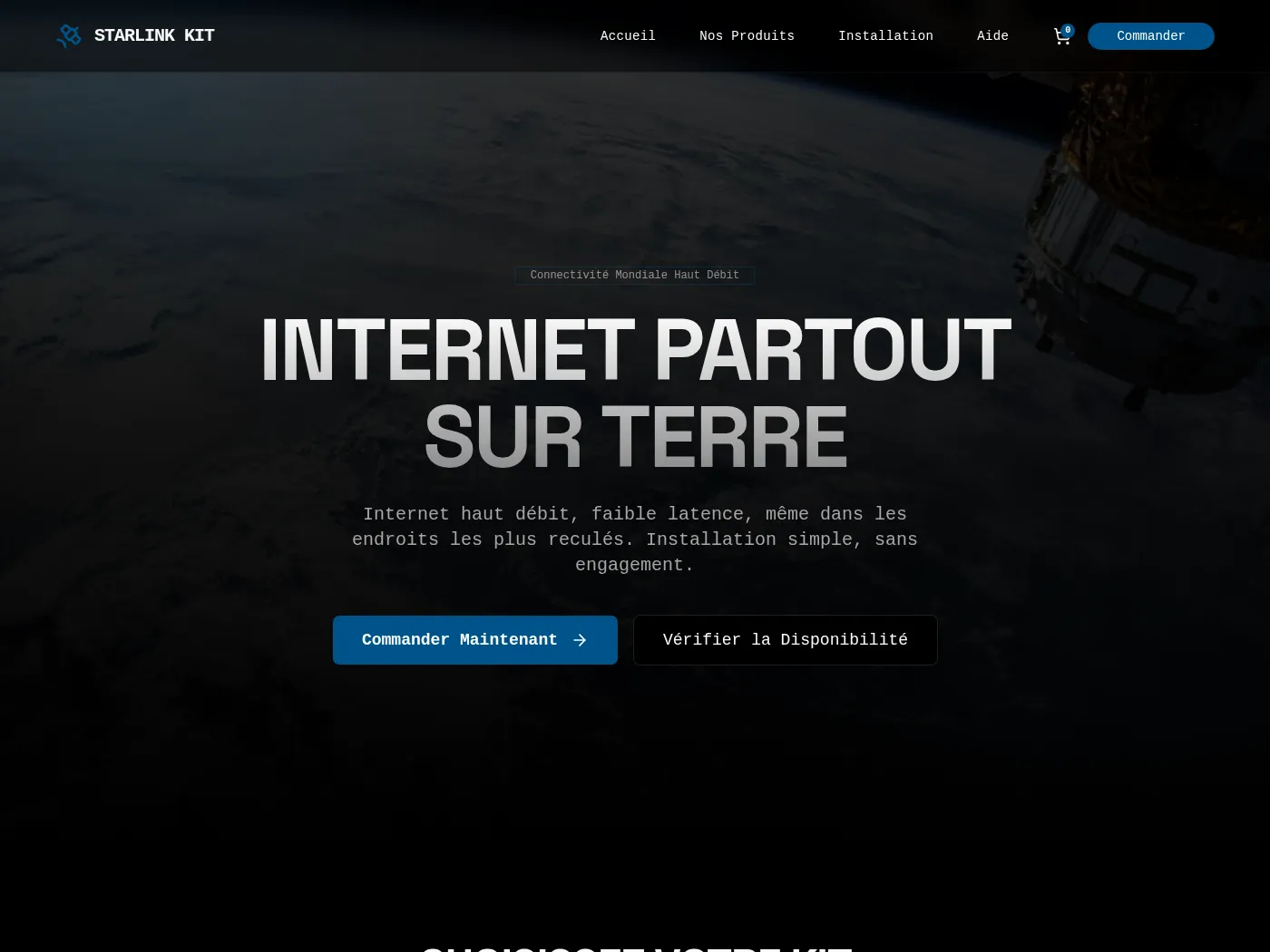 Starlink Kit Shop
