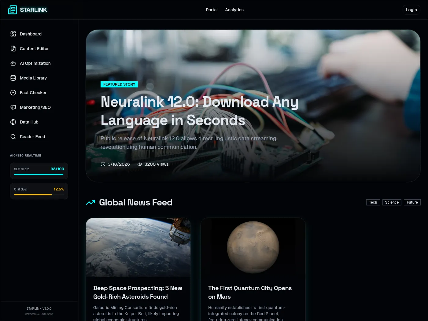 Starlink News Hub