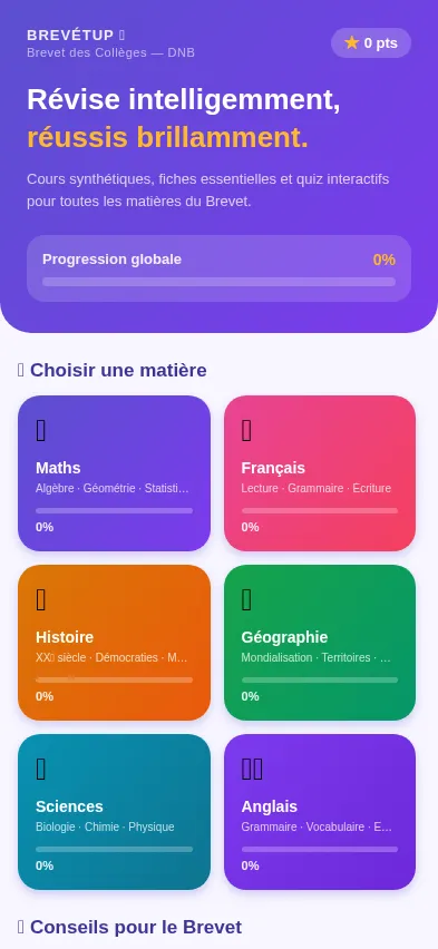 BREVET FACILE