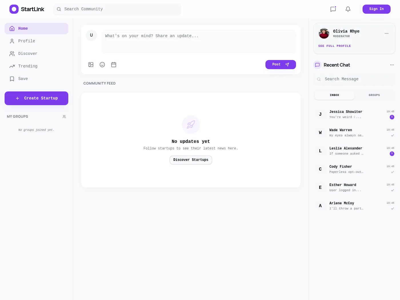 StartLink Hub