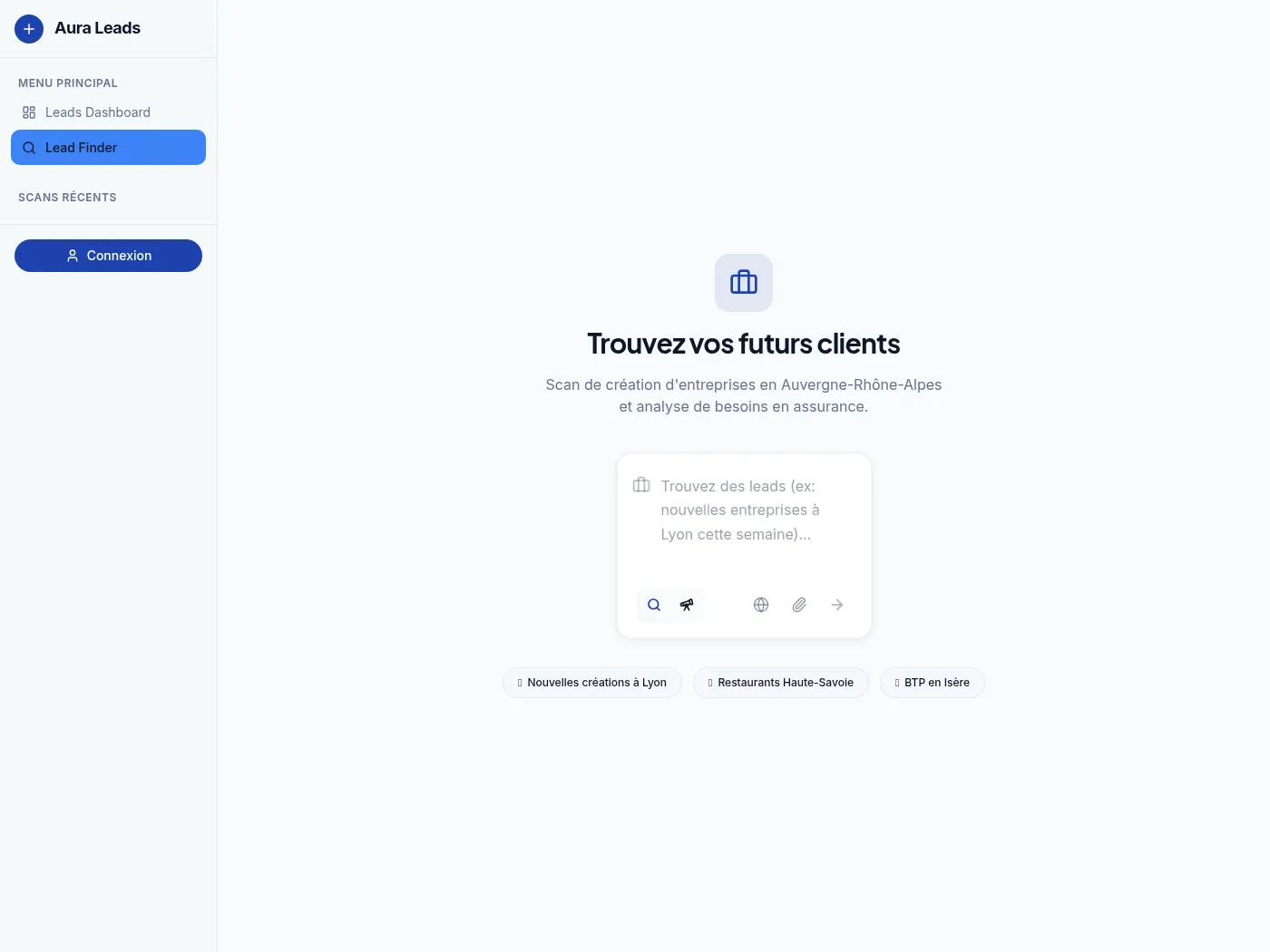 Startup Lead Finder