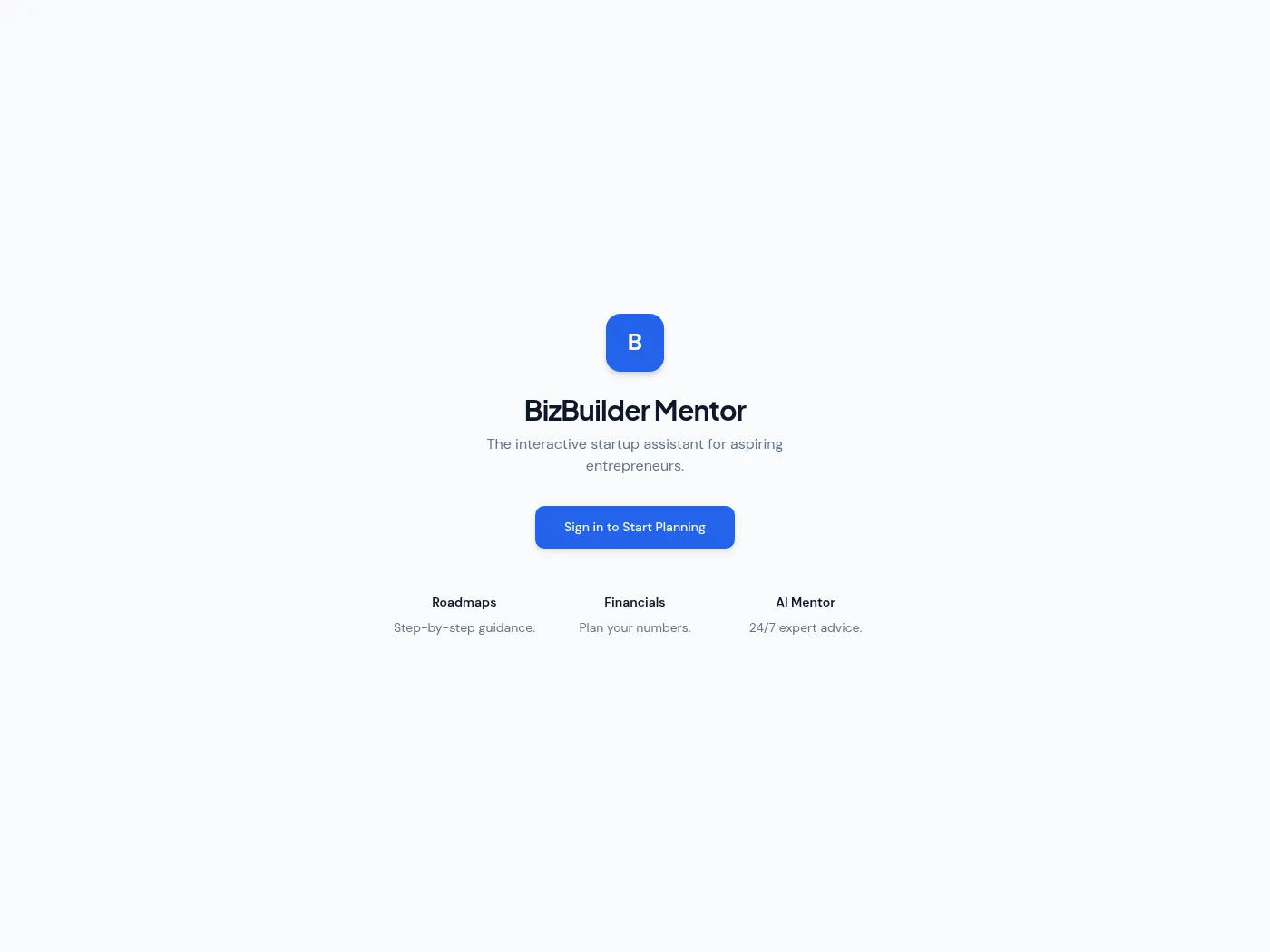 BizBuilder Mentor