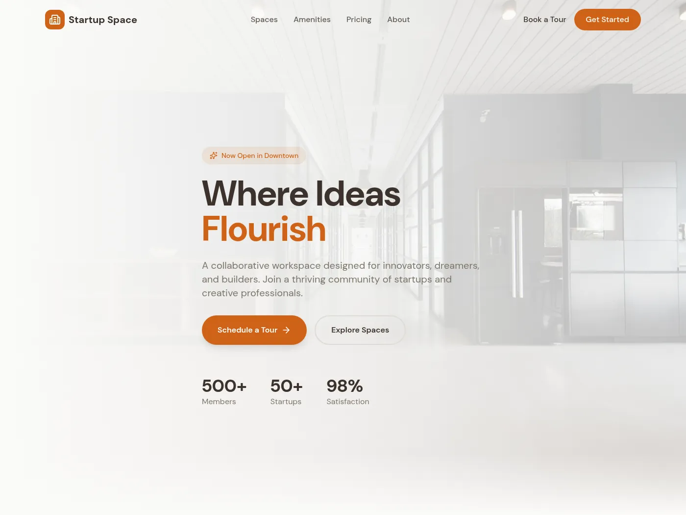 Startup Space Landing