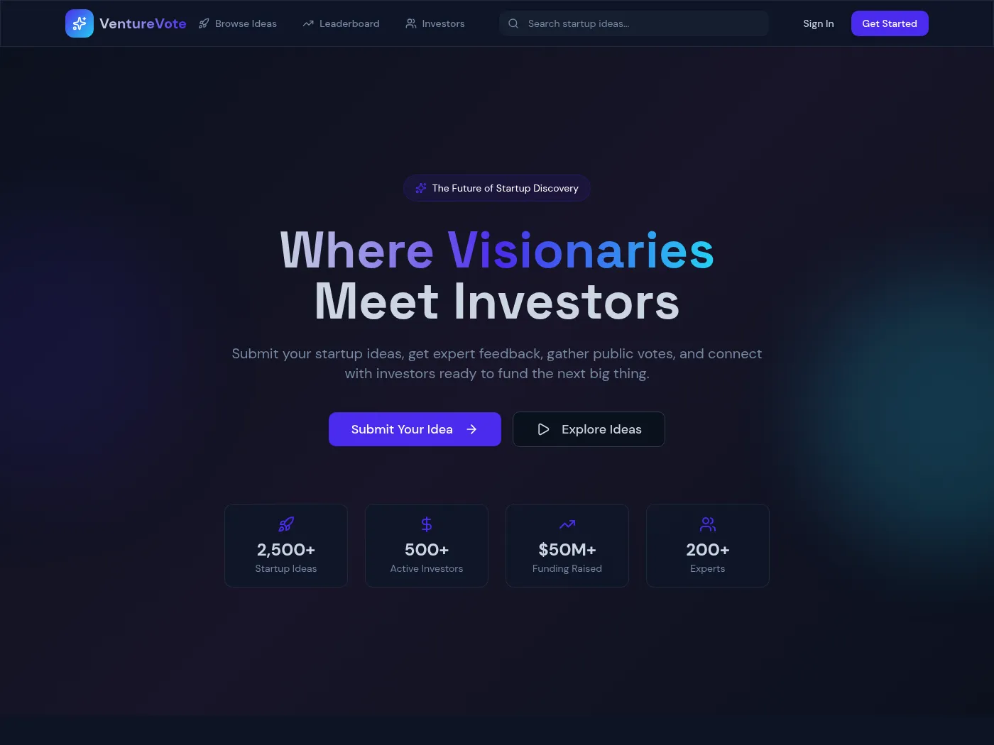 VentureVote Platform