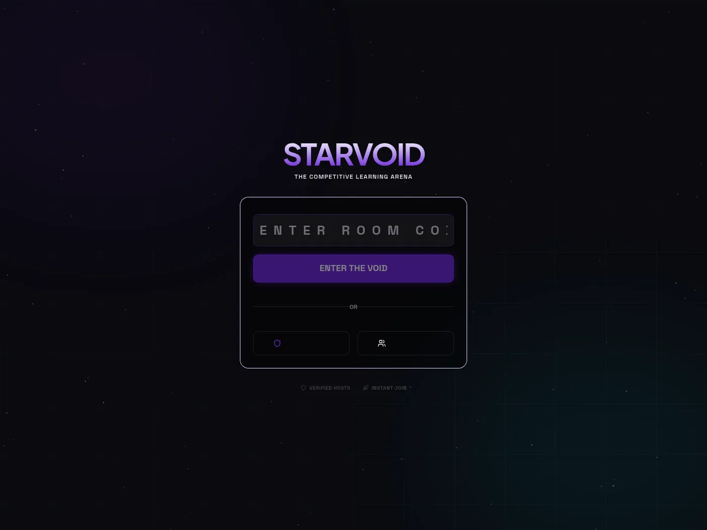 StarVoid Learning Arena