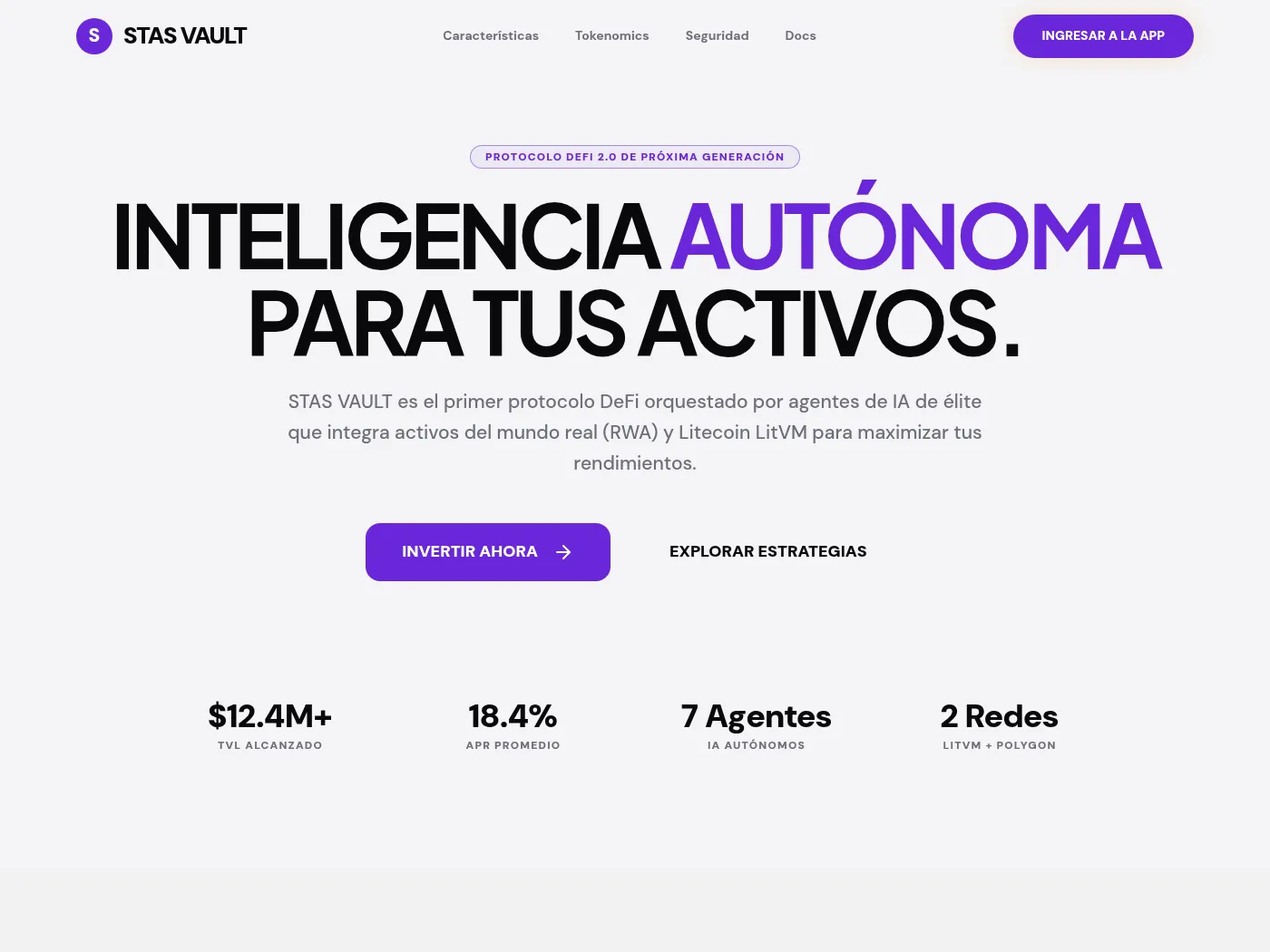 STAS Vault Protocol