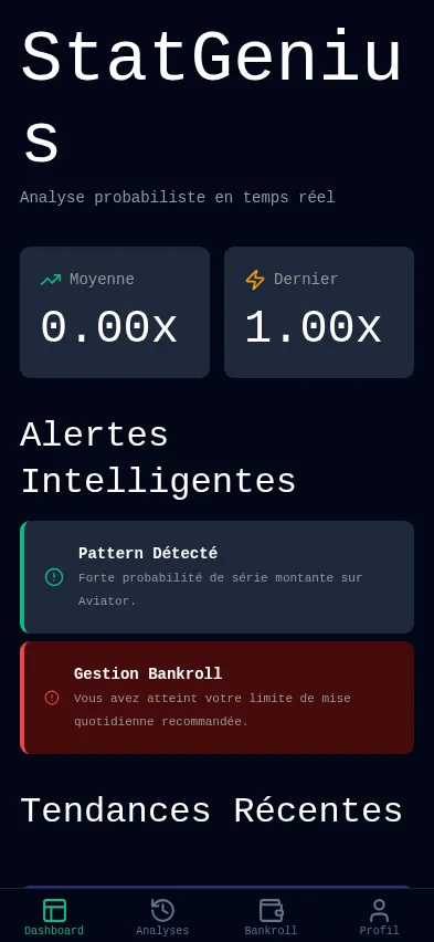 StatGenius Mobile Suite