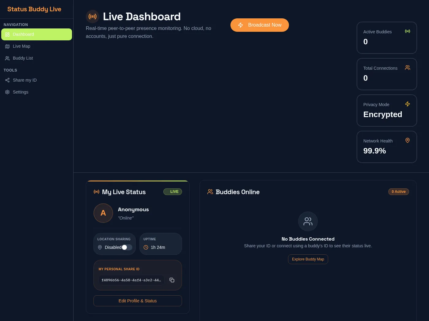 Status Buddy Live