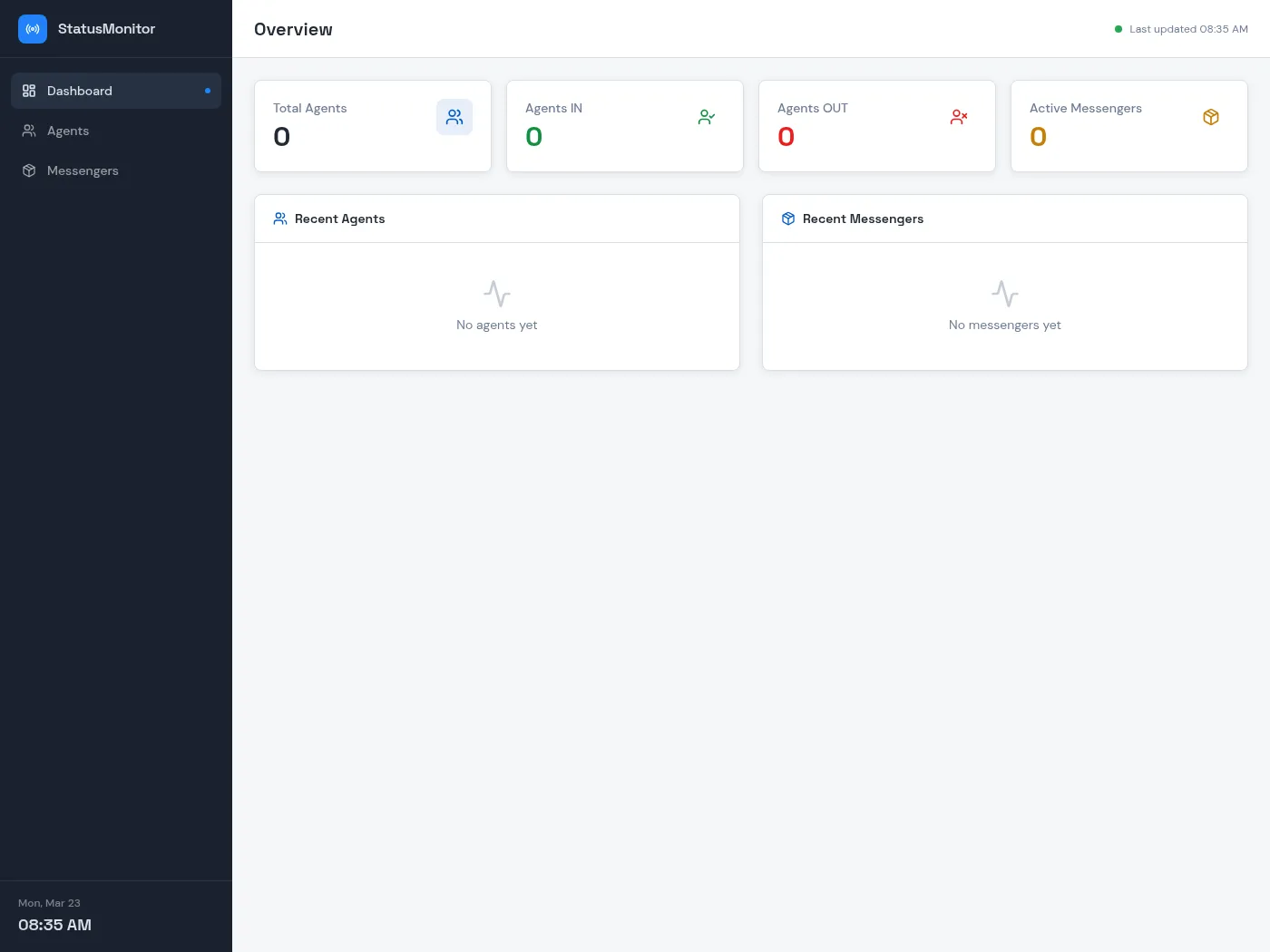 StatusMonitor Web System