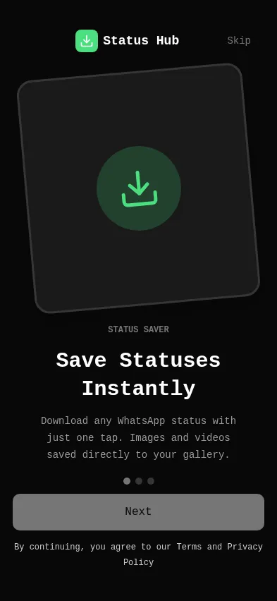 Status Saver & Ringtone Hub