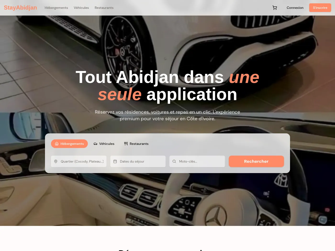 StayAbidjan All-in-One Booking