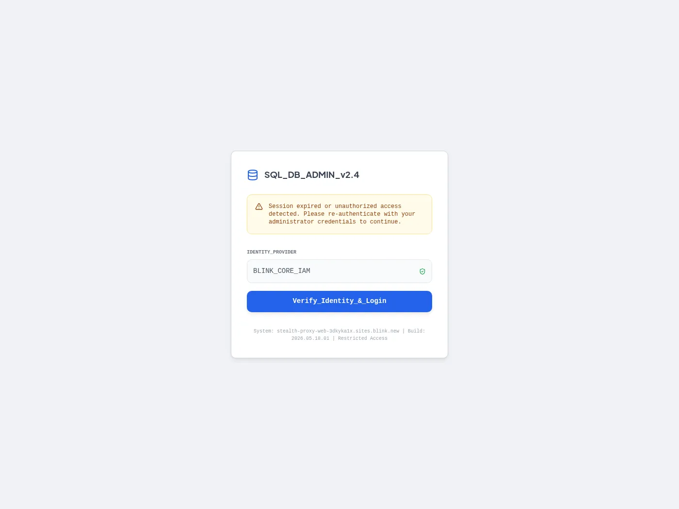 Stealth Proxy Web Portal