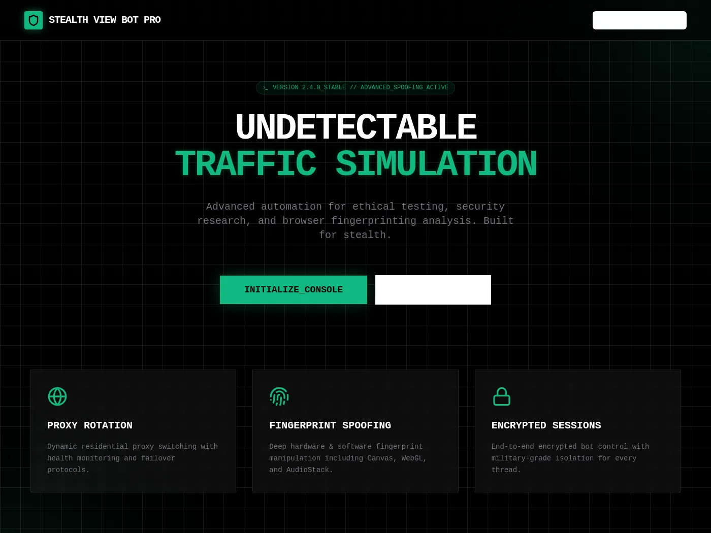 Stealth ViewBot Pro