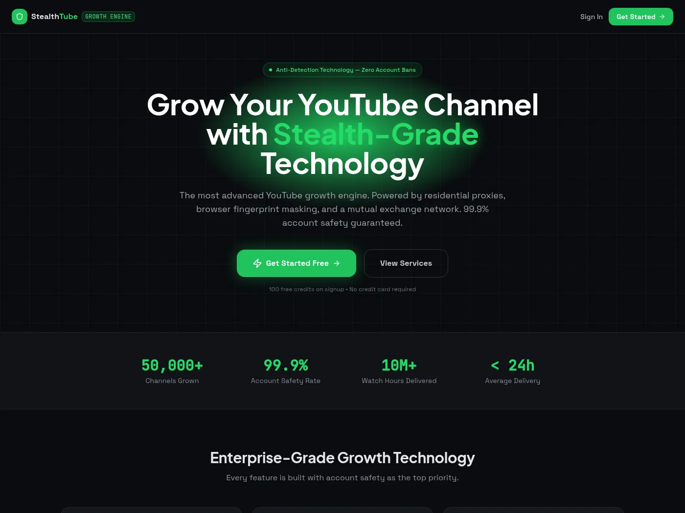 StealthTube Growth Engine