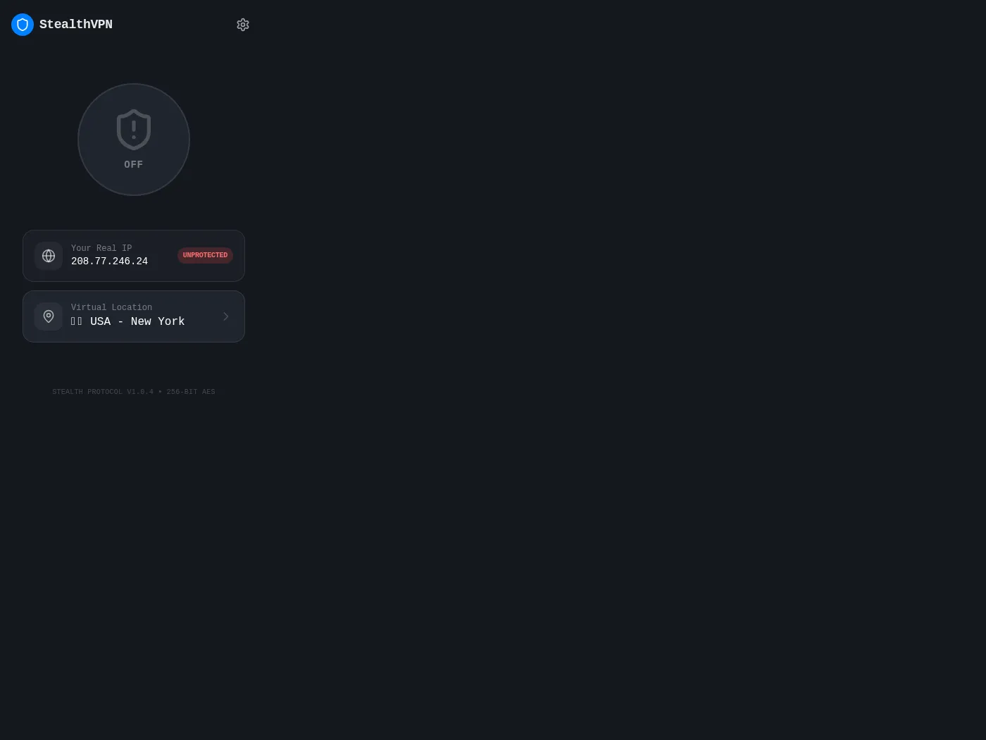 StealthVPN Extension