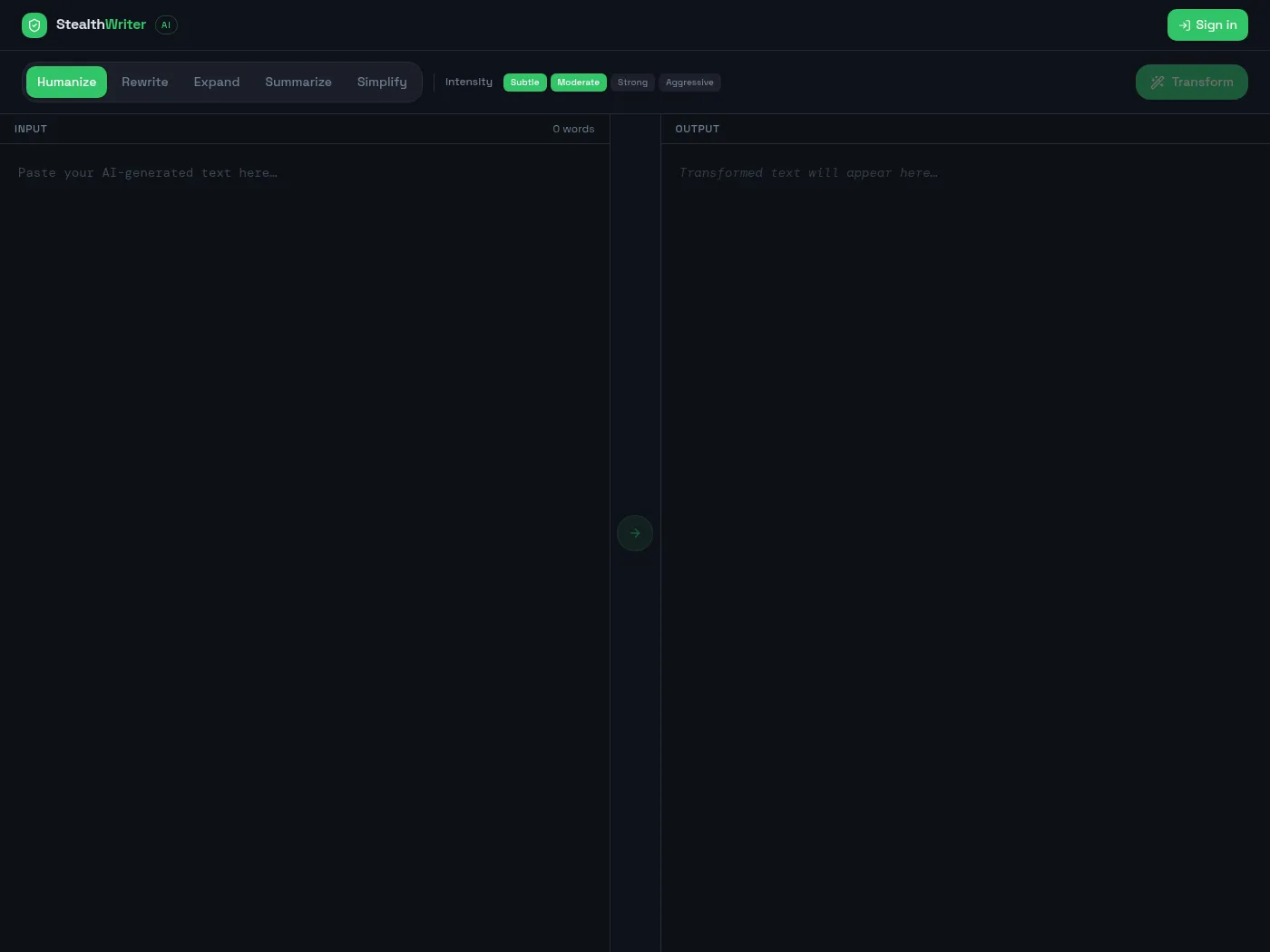 StealthWriter AI