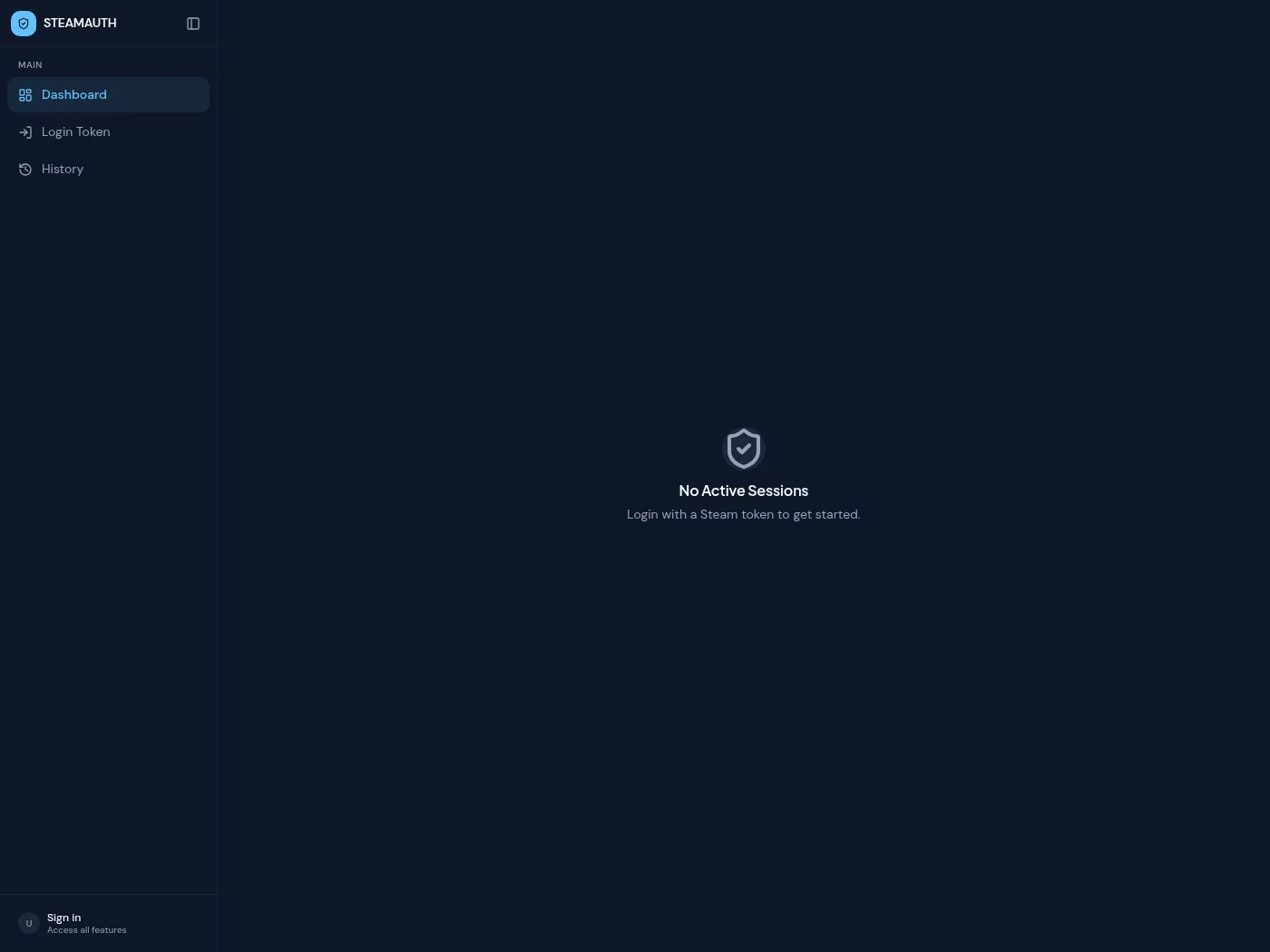 Steam Token Login