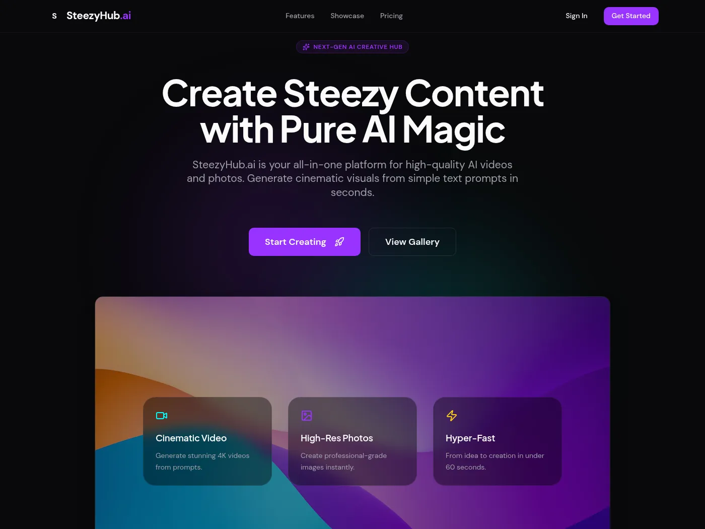 SteezyHub AI Creator