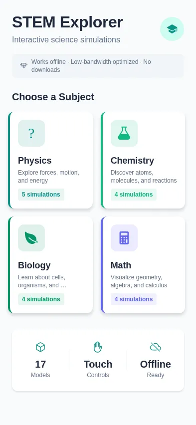 STEM AR Explorer