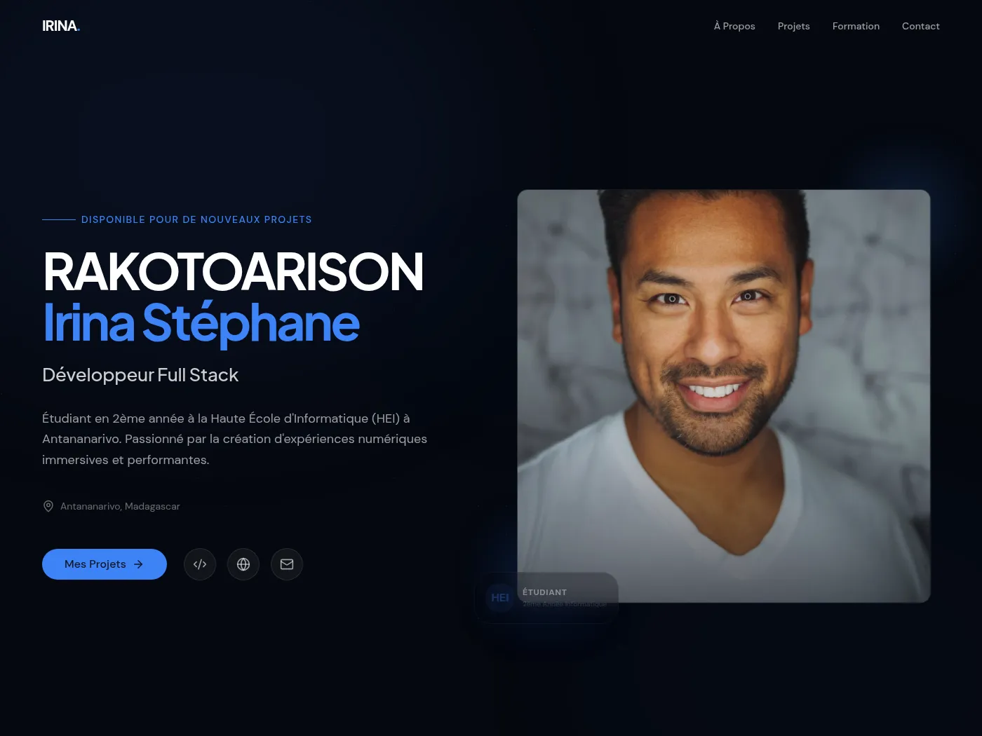 Stéphane Animated Portfolio