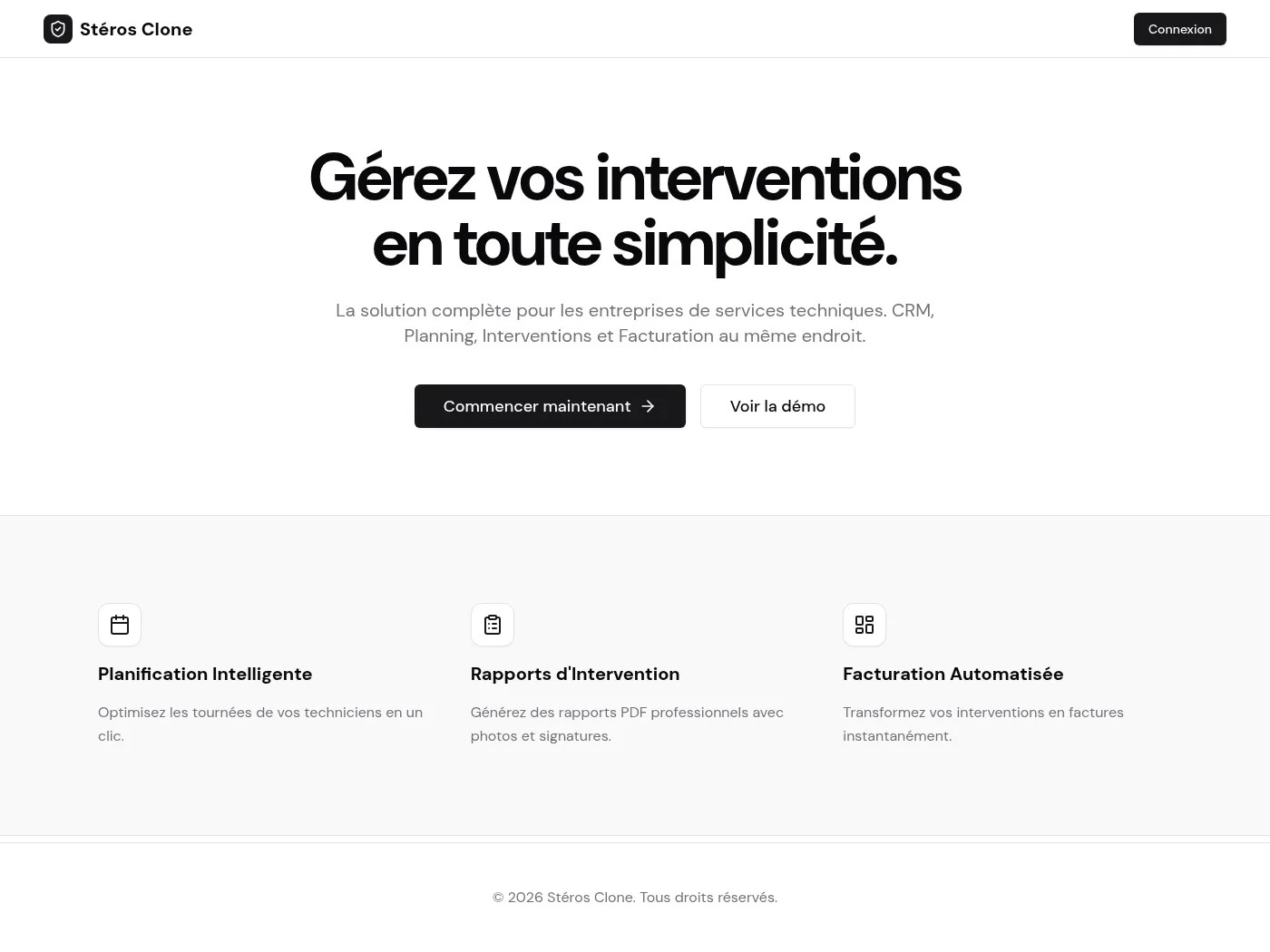 Stéros Clone