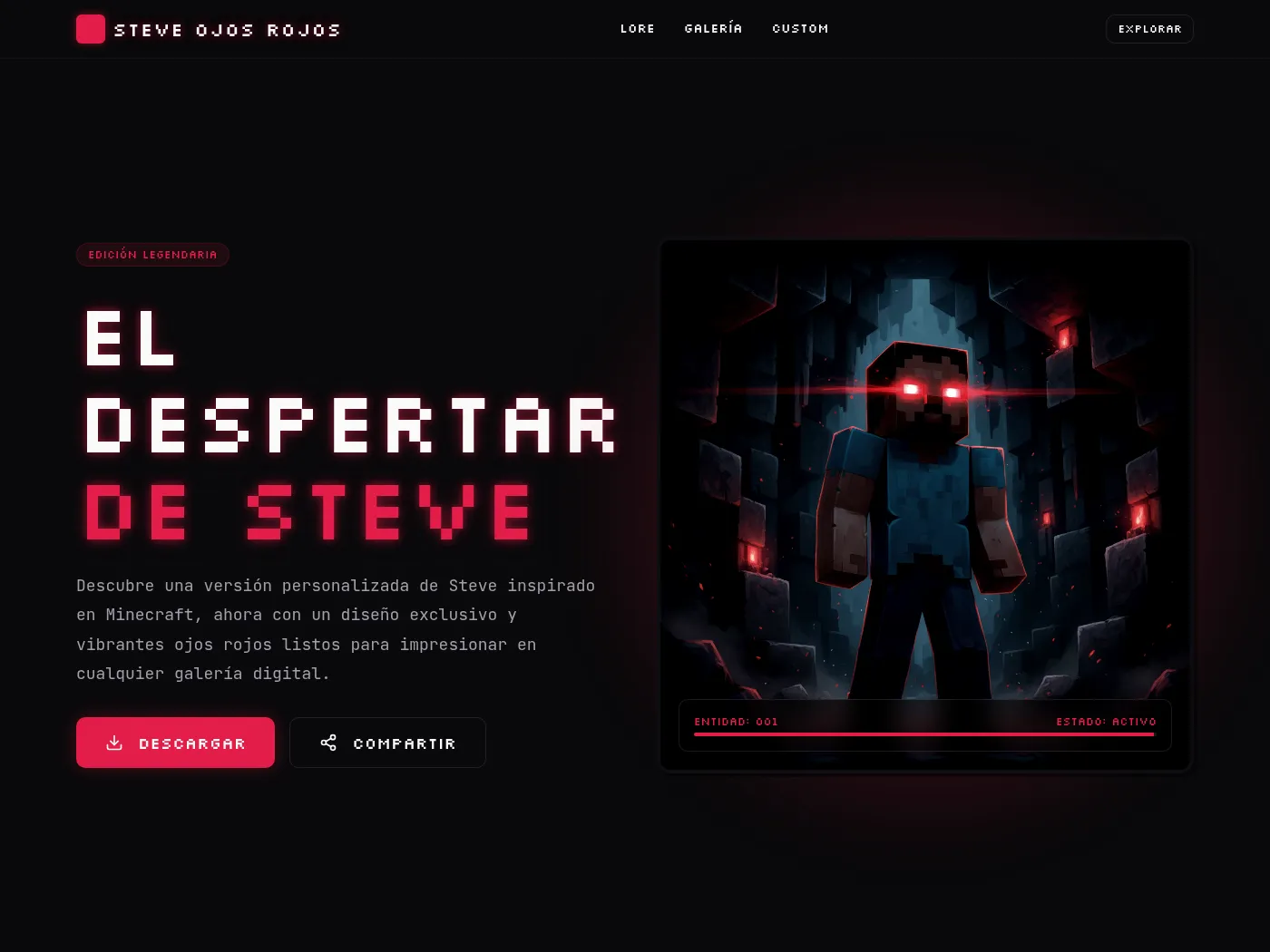 Steve Ojos Rojos