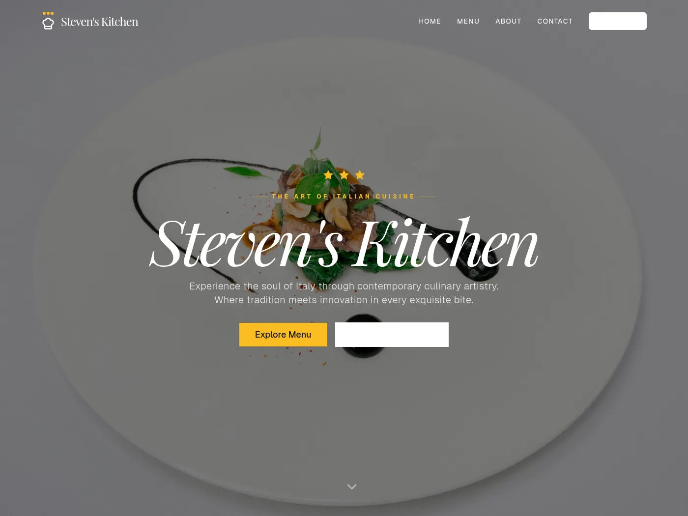 Steven's Kitchen Site