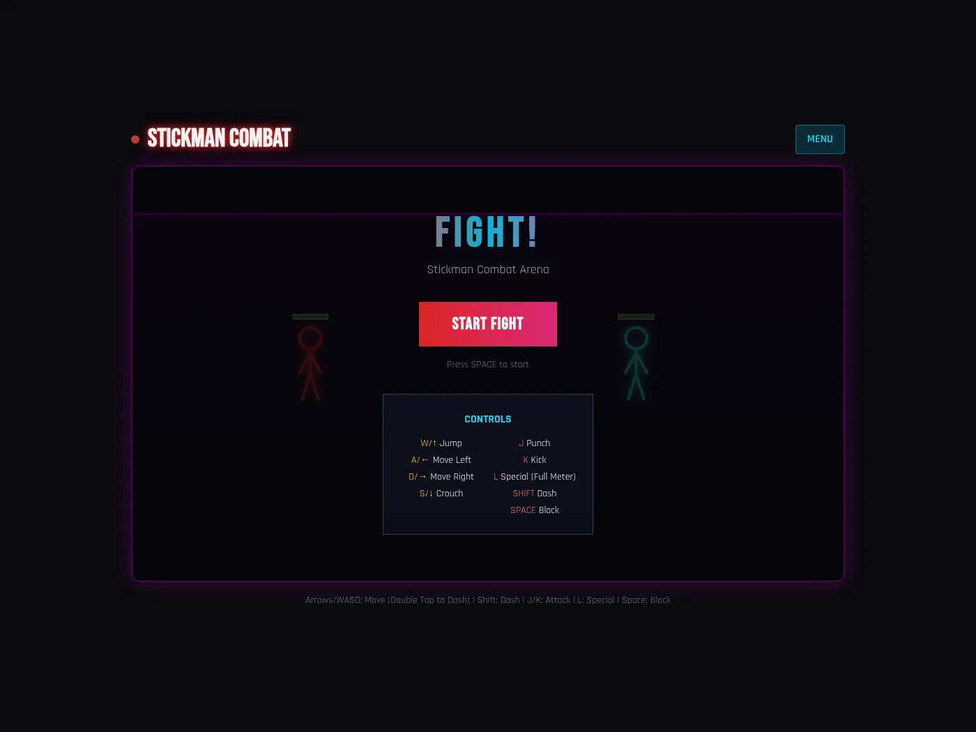 Stickman Combat Arena